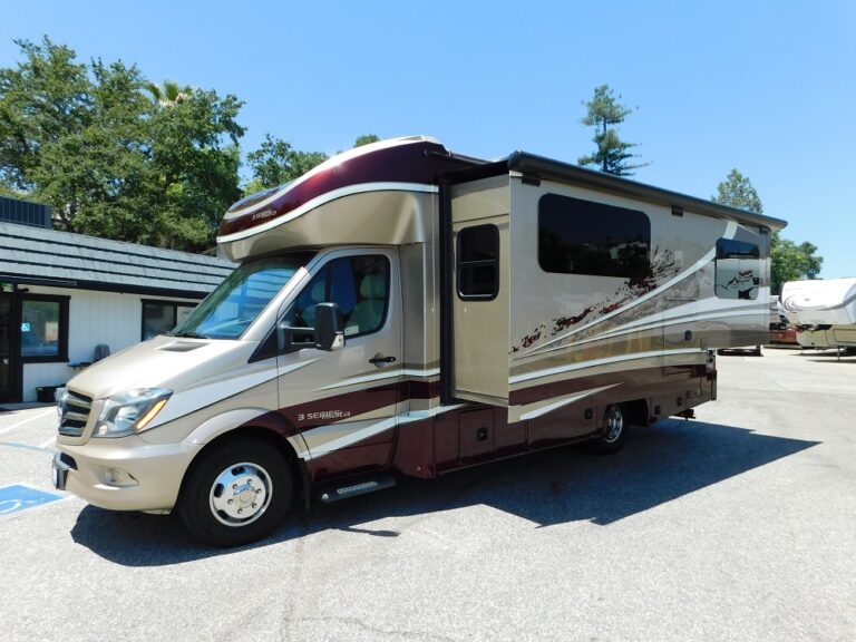 2017 Dynamax Isata 3 24FW Mercedes Sprinter with Full Wall Slide-out ...