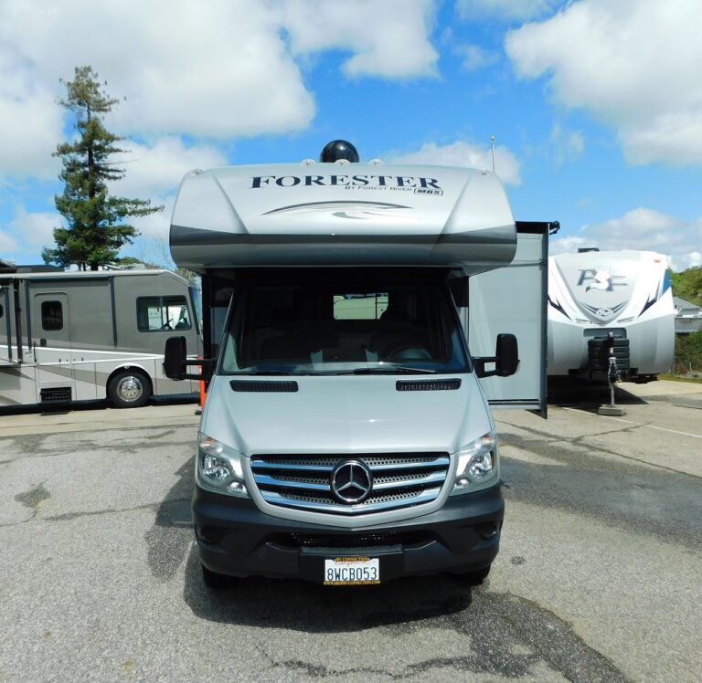 2017 Forester 2401W Mercedes Sprinter Turbo Diesel with Full Wall Slide ...